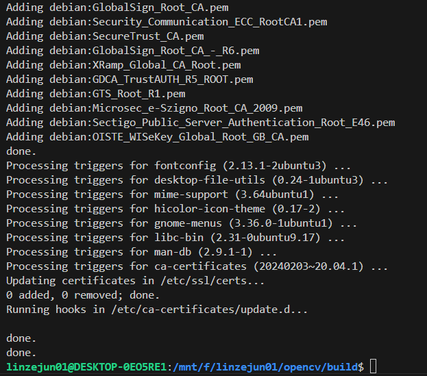 在wsl安装cuda、cudnn、以及gpu版本的opencv_wsl opencv cuda 安装-CSDN博客