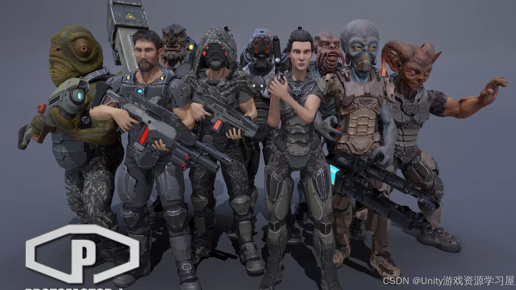 【Unity科幻射击角色资源包】SCI FI SHOOTER CHARACTERS PACK VOL 1_unity sci fi characters mega pack vol-CSDN博客