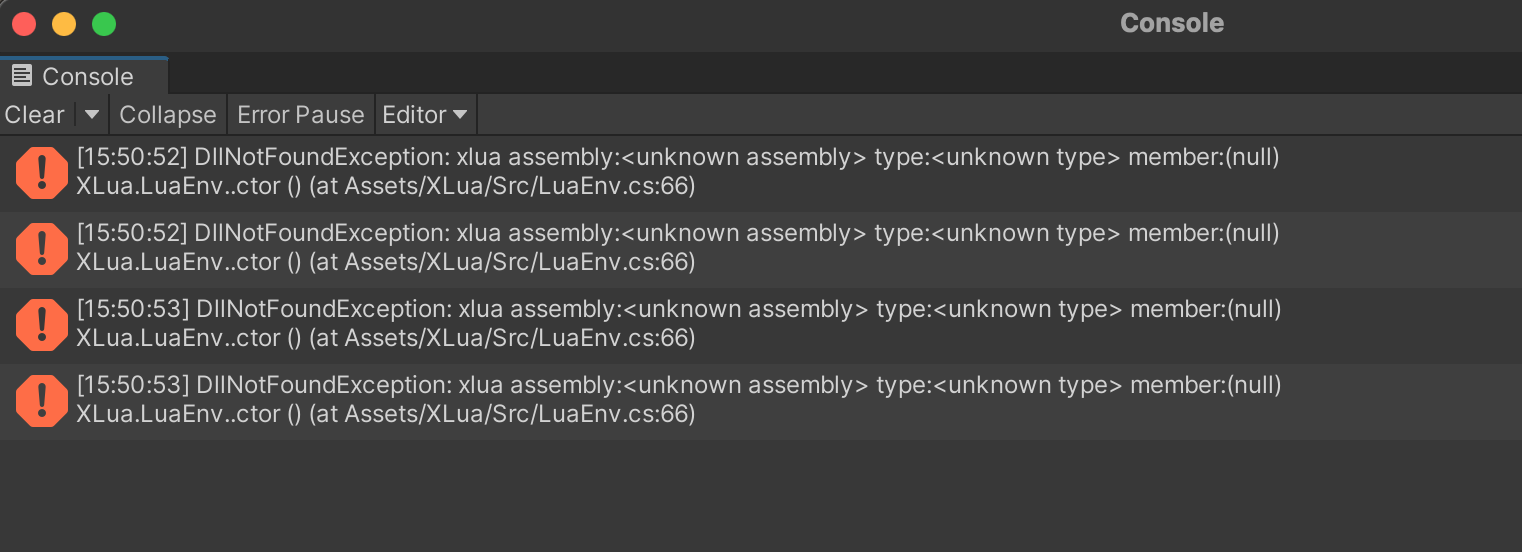 Unity集成XLua以及Mac平台遇到的一些问题_xlua mac-CSDN博客