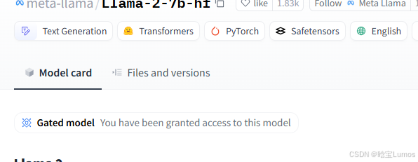 在 Hugging Face 上下载和使用 LLaMA 模型_huggingface申请llama-CSDN博客