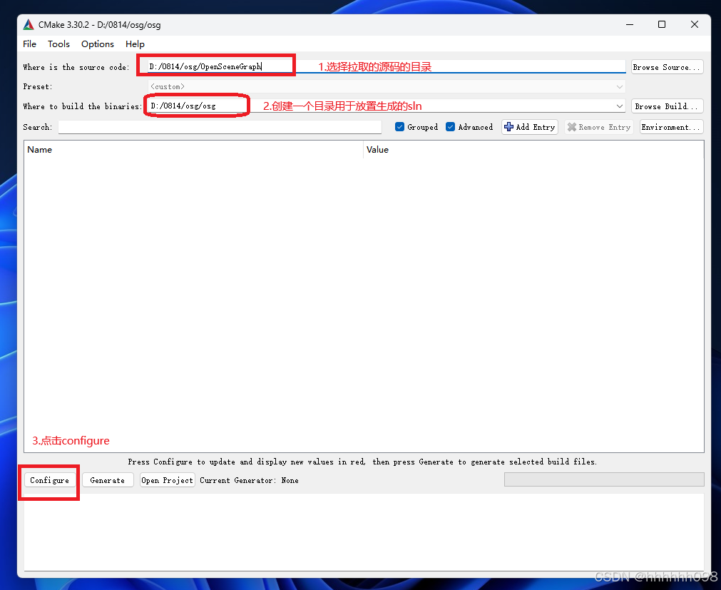 Windows下OSG从编译到使用-CSDN博客