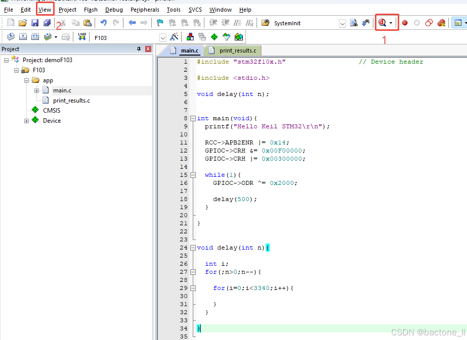 Keil中如何使用debug调试LED闪烁和输出字符串(无硬件)_keil simulator led-CSDN博客