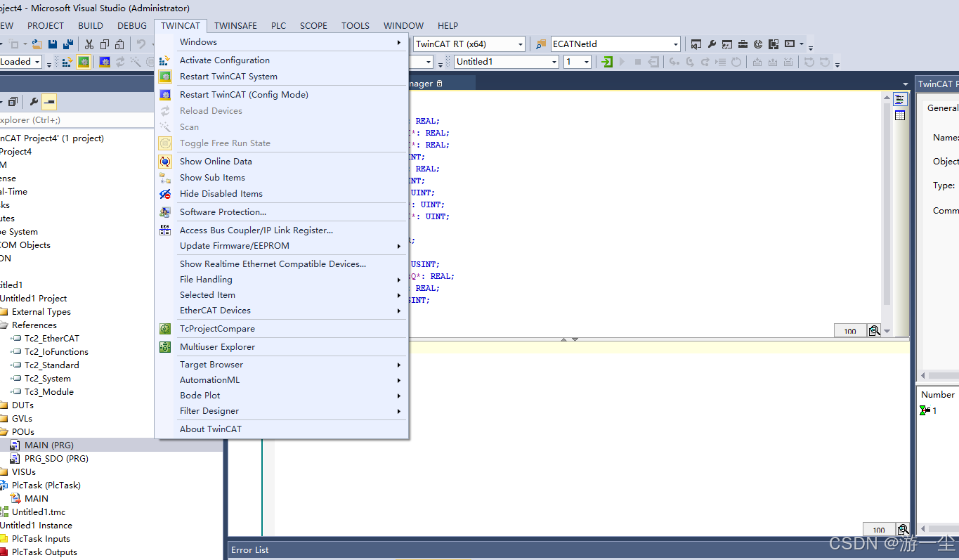使用pyads连接twincat实现ethercat自动化_python ethercat-CSDN博客