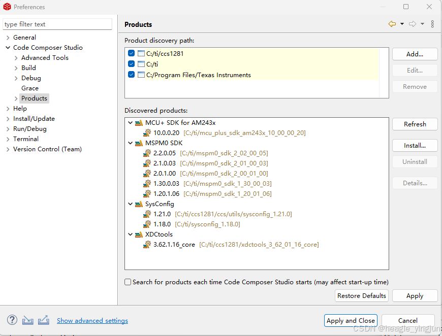 TI MSPM0+开发（一）开发环境搭建 - 基于CCS开发_ti ccs-CSDN博客
