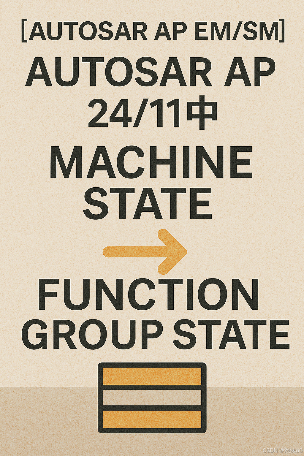 【AUTOSAR AP EM/SM】AUTOSAR AP 24/11中Machine State和Function Group State ...