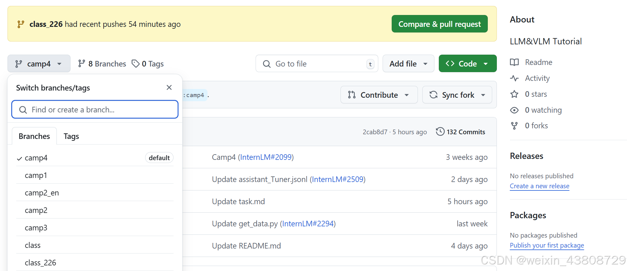 大模型学习闯关-L0G3000-Git 基础知识-CSDN博客