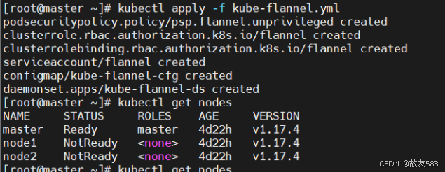 k8s集群环境安装并解决部署CNI网络插件后NotReady状态解决方案_networkpluginnotready-CSDN博客