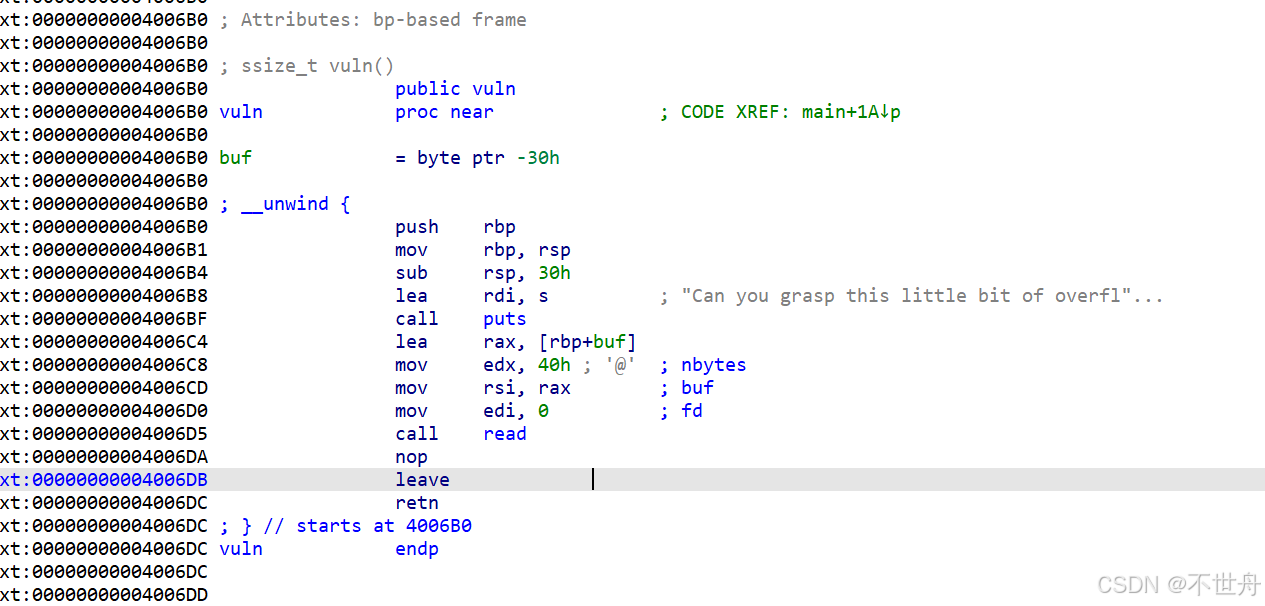 2024羊城杯pstack【多次栈迁移】-CSDN博客