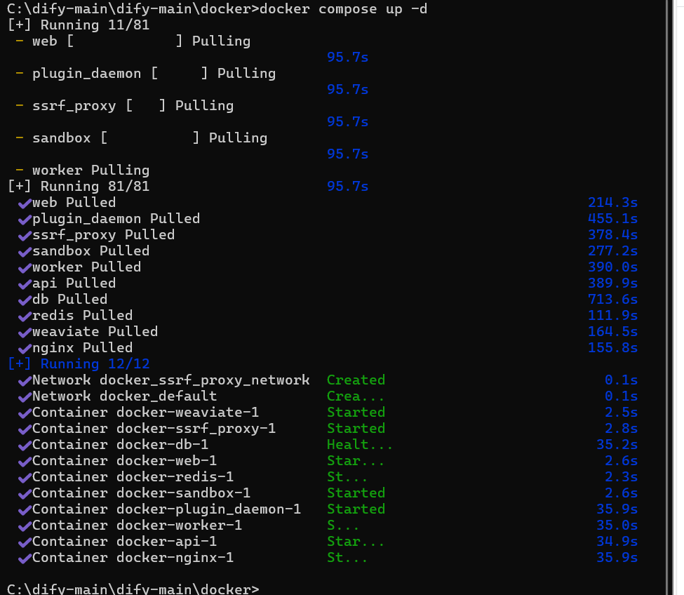 Win11家庭版系统配置docker+dify+ollama+deepseek本地部署教程_win11部署docker+dify-CSDN博客