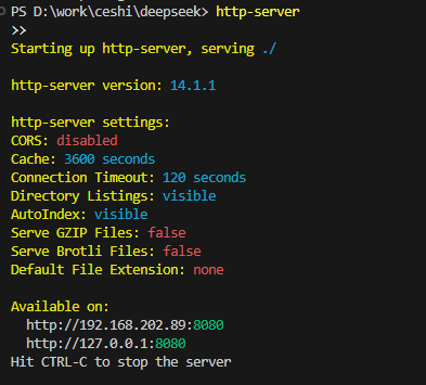给html文件本地启动服务去访问-CSDN博客