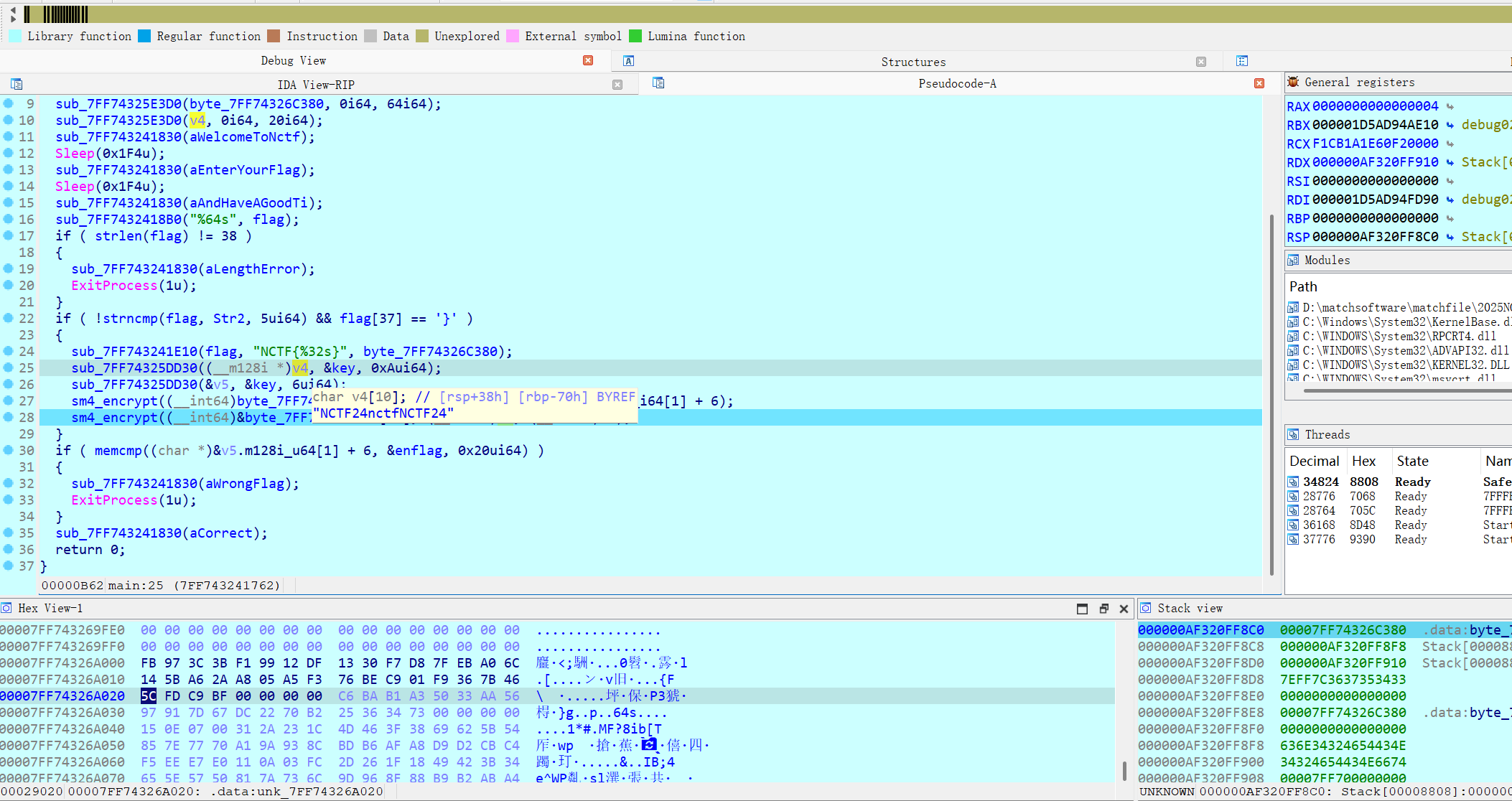 NCTF2025一道re题_hnctf2025-CSDN博客