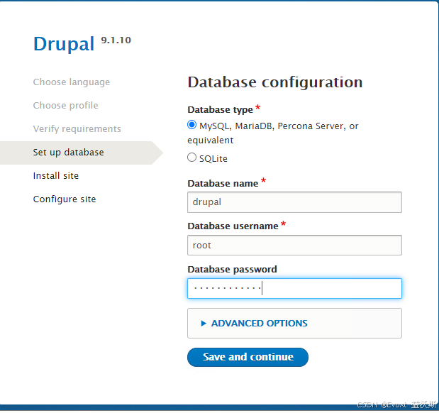 设置您的新网站：使用 Evoxt 的一键安装脚本快速搭建由 Drupal 驱动的网站！_evoxt搭建-CSDN博客