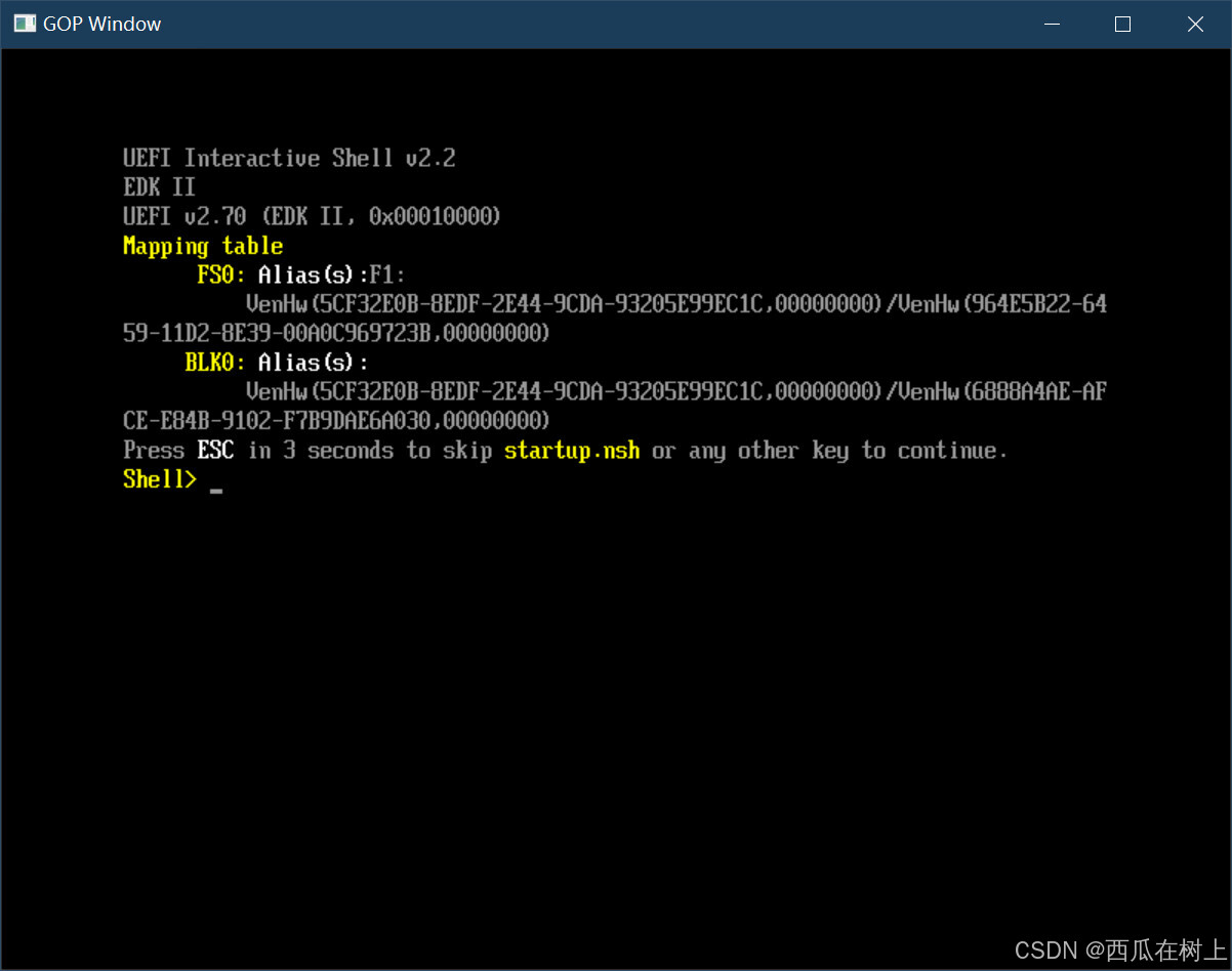 UEFI—— UEFI Shell下的常用命令-CSDN博客