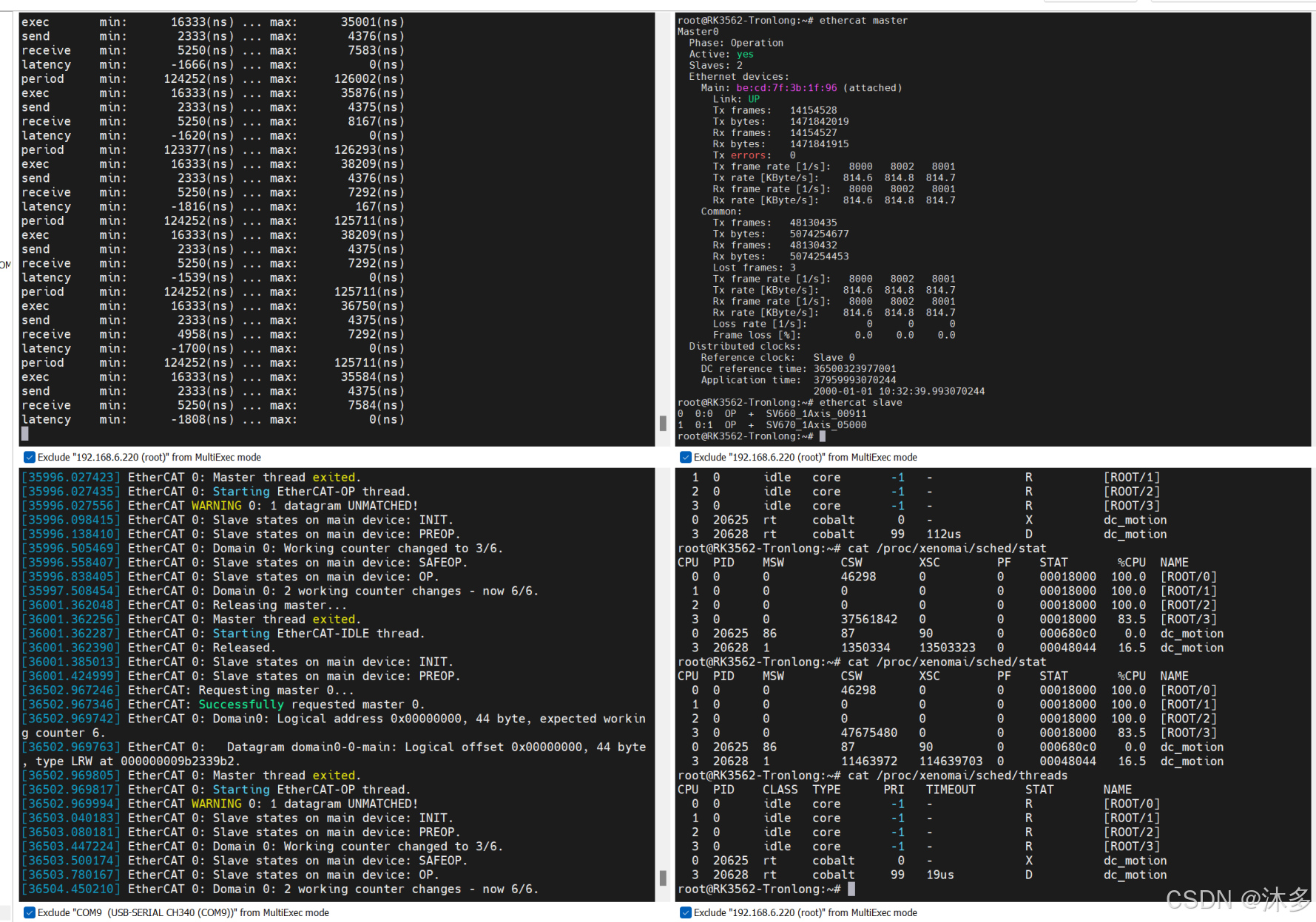 RK3588/RK3576/RK3568/RK3562平台 IgH EthercAT主站编译安装及测试_rk3588 ethercat-CSDN博客