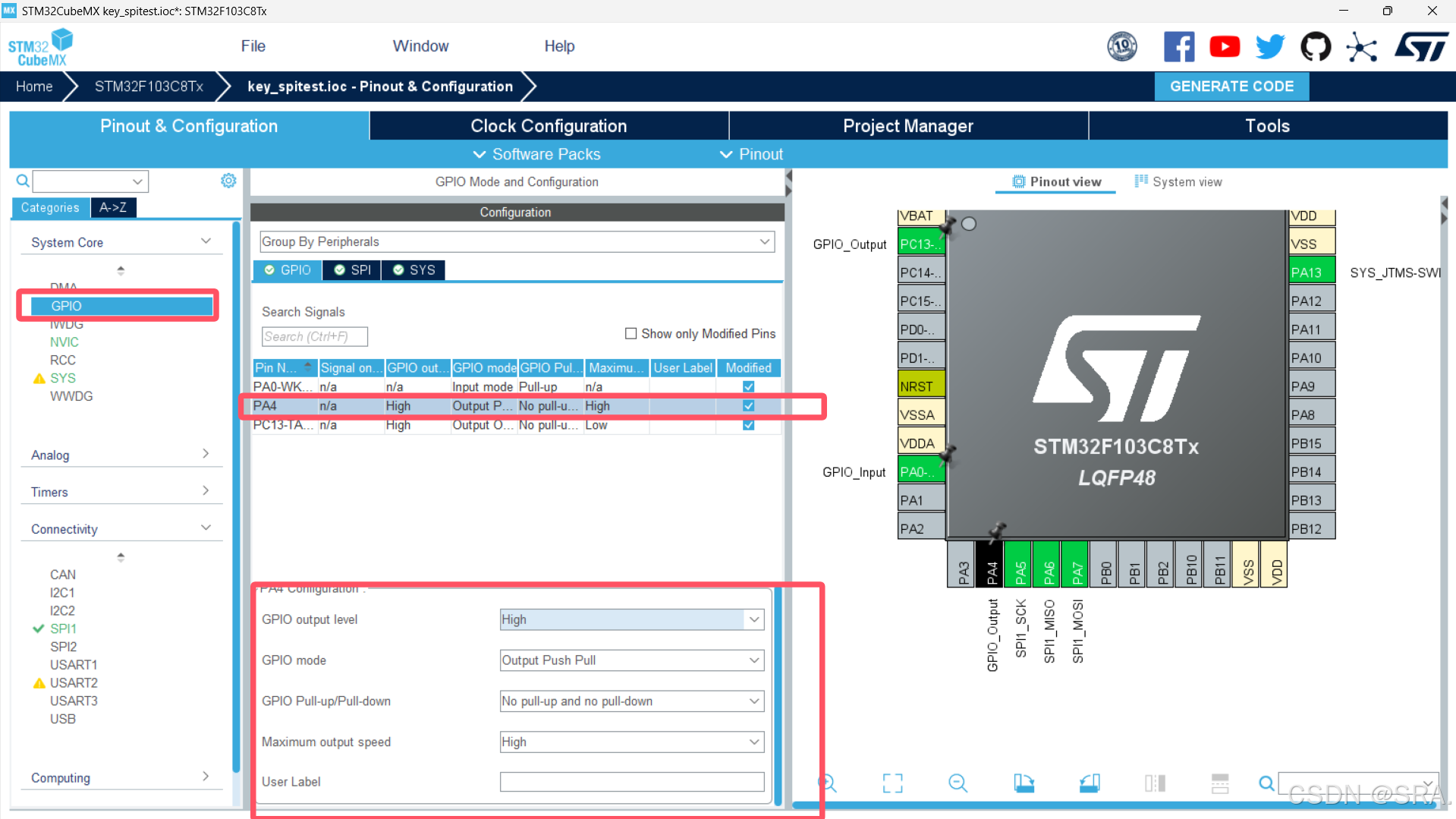 STM32——HAL库开发笔记15（SPI外部flash实验1）（参考来源：b站铁头山羊）_hardware nss signal-CSDN博客