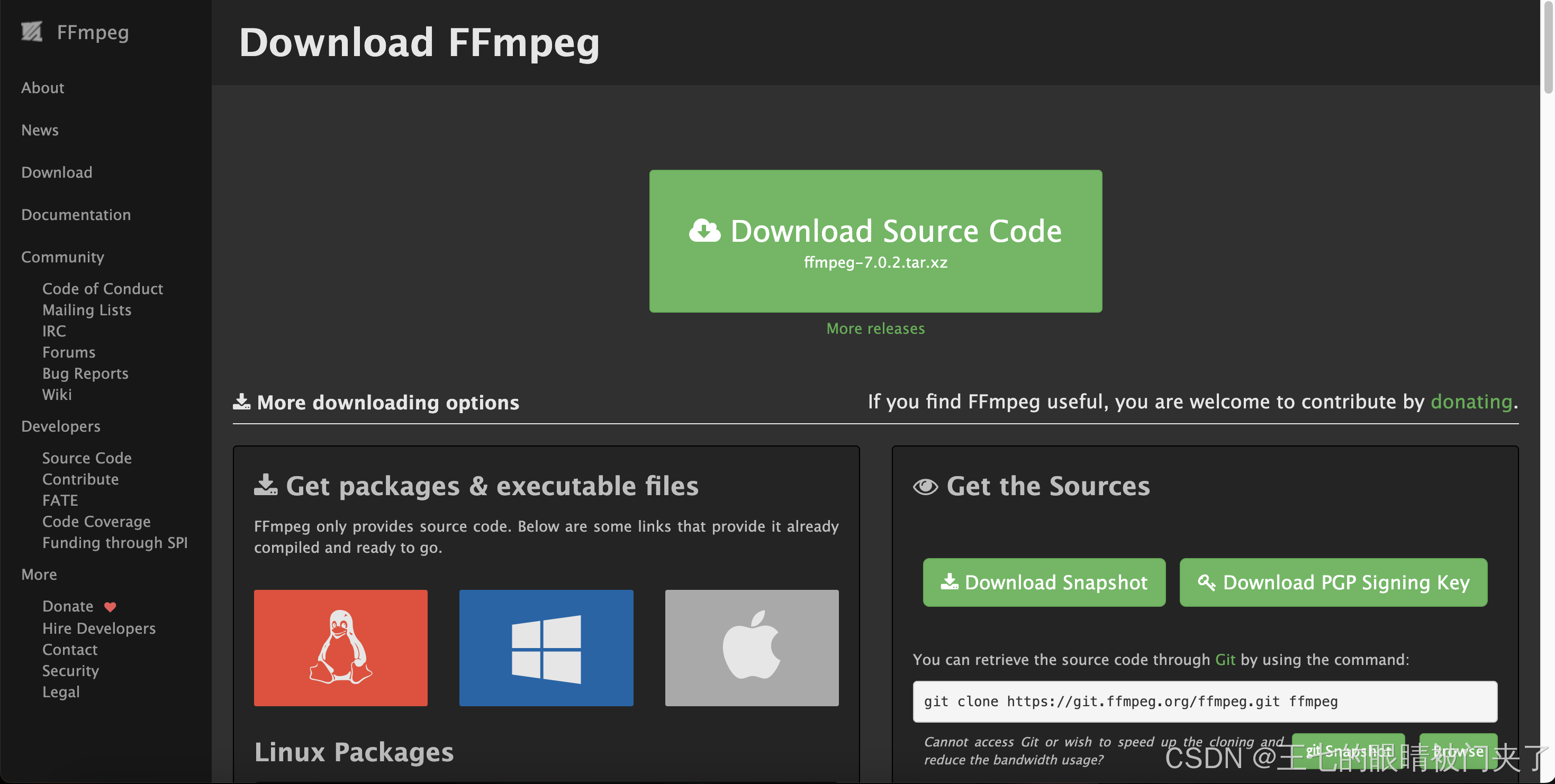 MAC OS搭建FFMPEG命令行环境——【音视频开发学习笔记1】_mac ffmpeg环境变量配置-CSDN博客