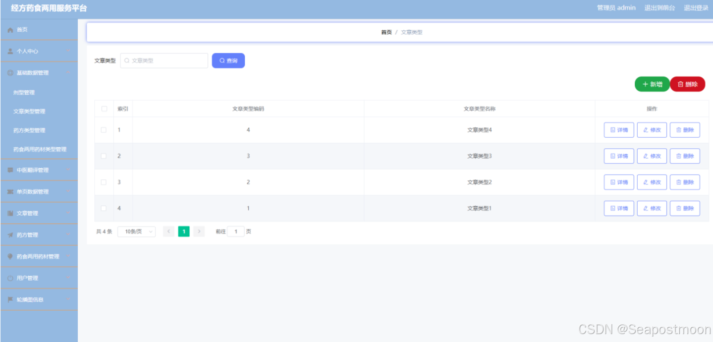 Java毕设项目案例实战ii基于spring Boot的经方药食两用服务平台的设计与实现(开发文档数据库源码) Csdn博客
