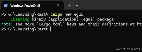 Rust GUI库egui开发环境搭建详细教程-CSDN博客
