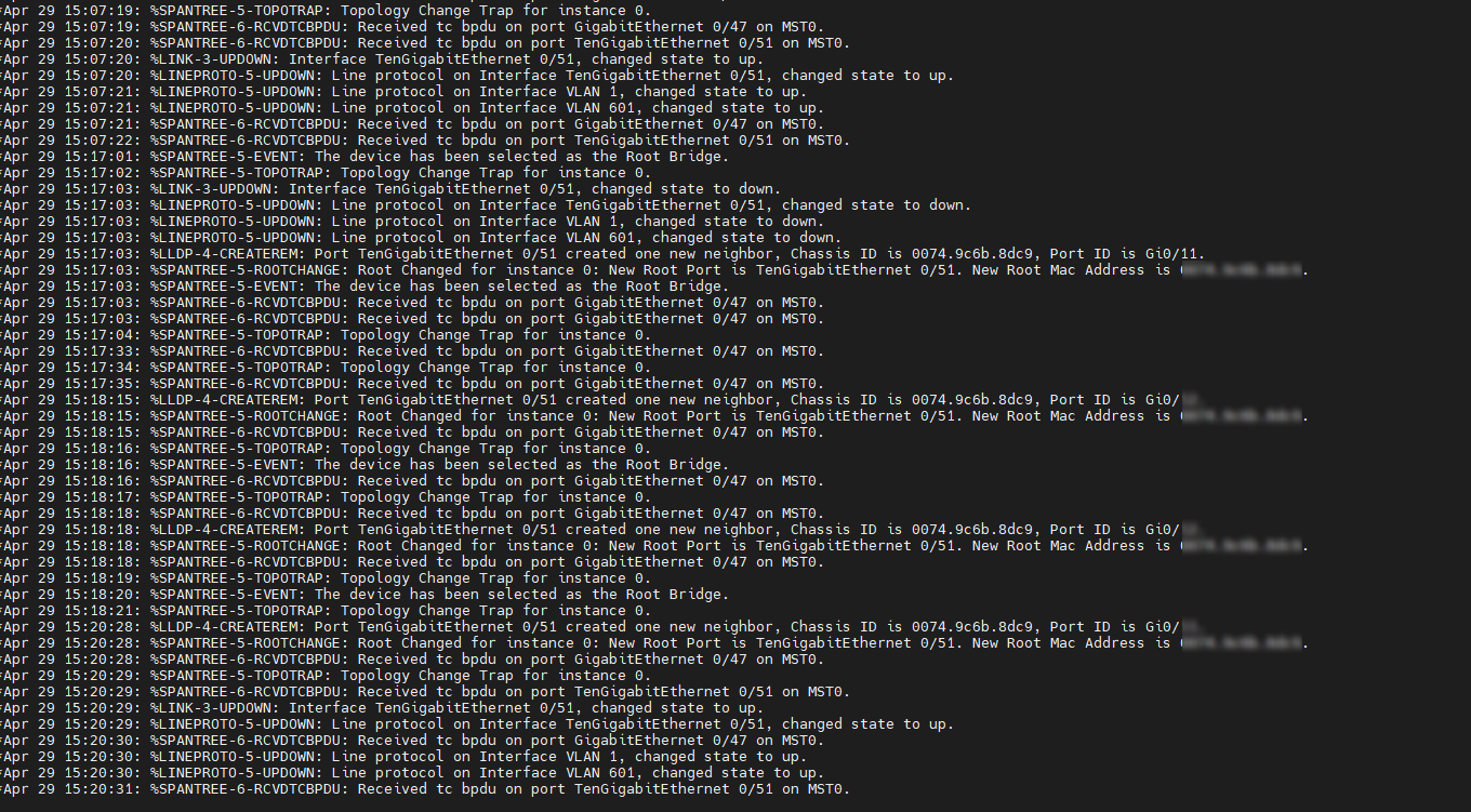 锐捷交换机-1 | 收到BPDU报文，可能是环路啦！_received tc bpdu on port 锐捷交换机-CSDN博客