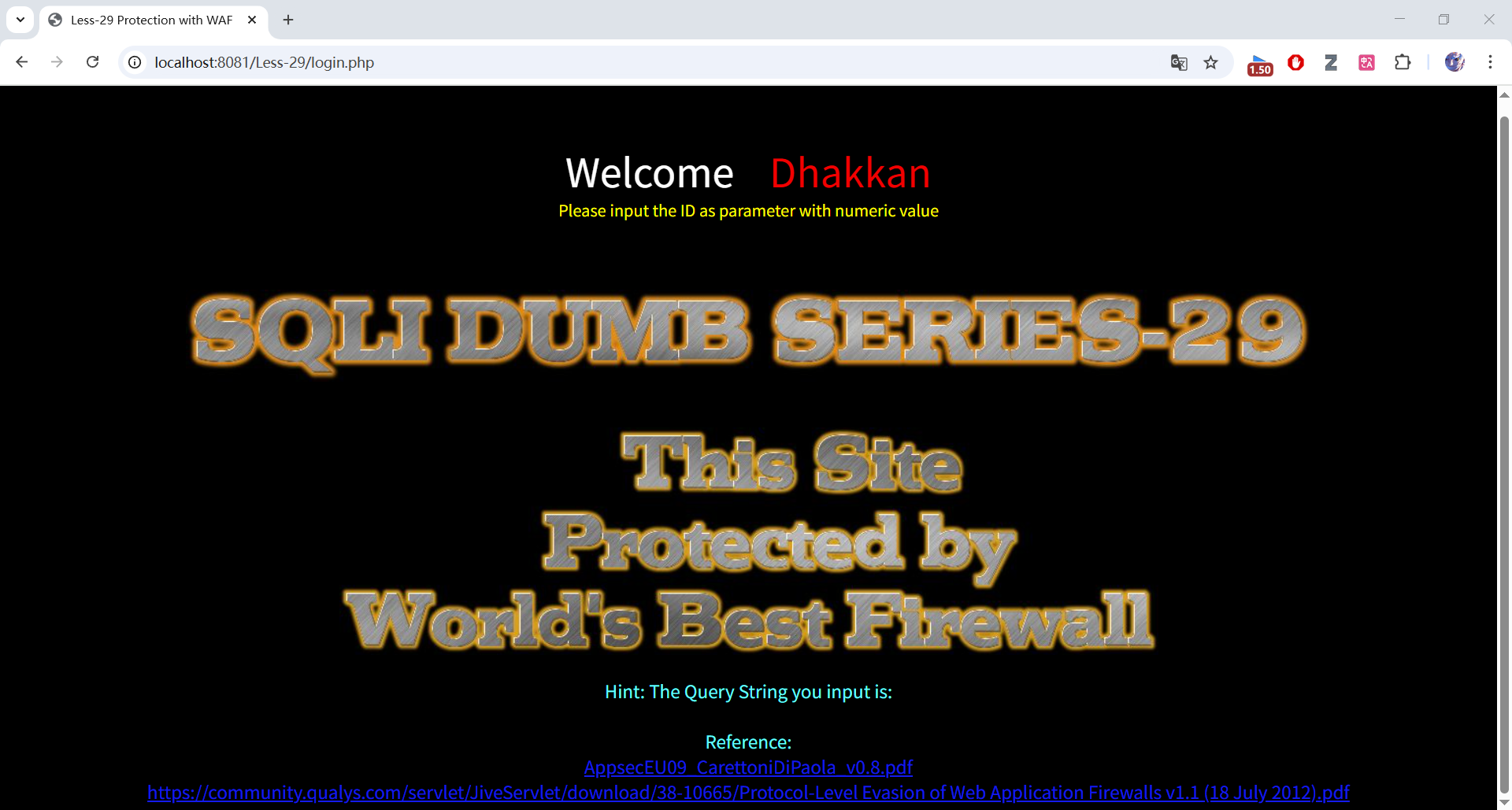 sqli-labs：Less-29关卡详细解析_sqli-labs 29-CSDN博客
