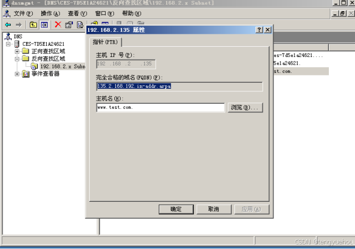 Windows server 2003 Dns（域名解析服务器）搭建过程_server2003配置dns-CSDN博客