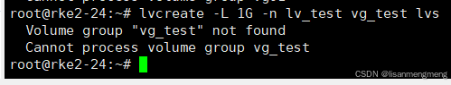 lvcreate 命令介绍和使用案例_lvcreate -l 100%-CSDN博客