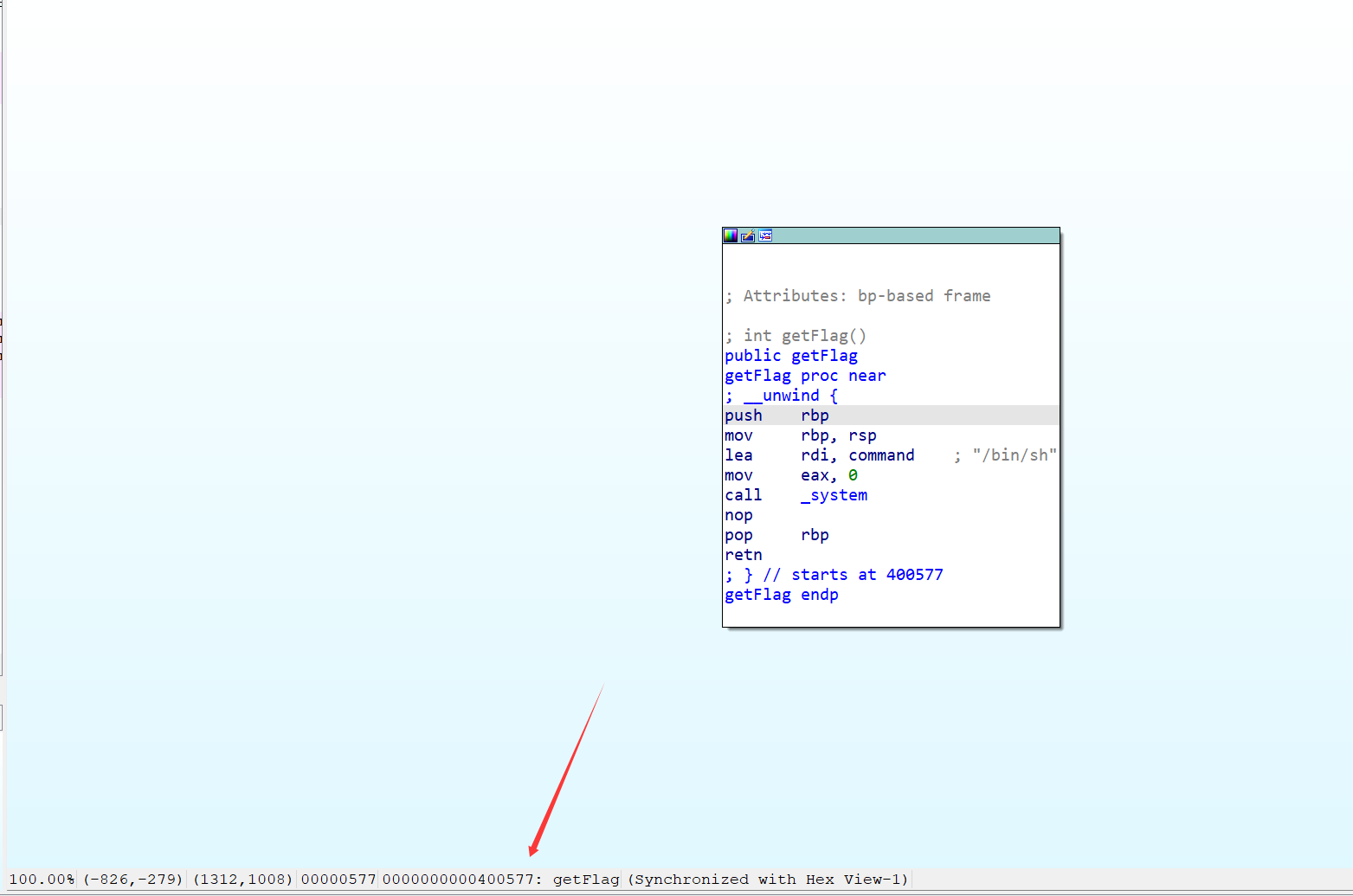PWN06（初学者）_ctf pwn题步骤-CSDN博客