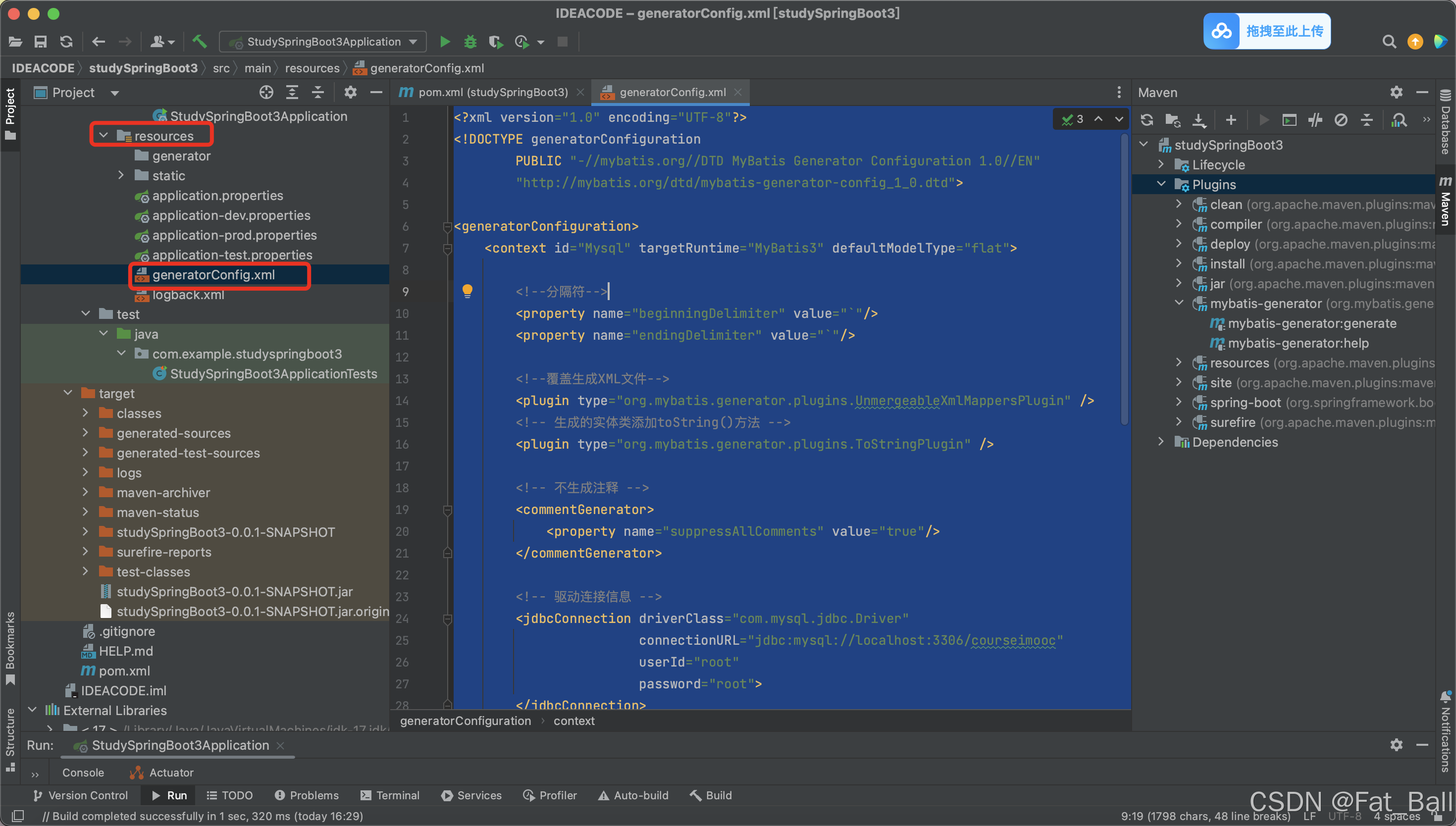 Mybatis-Generator的使用_mybatis-generator-maven-plugin-CSDN博客