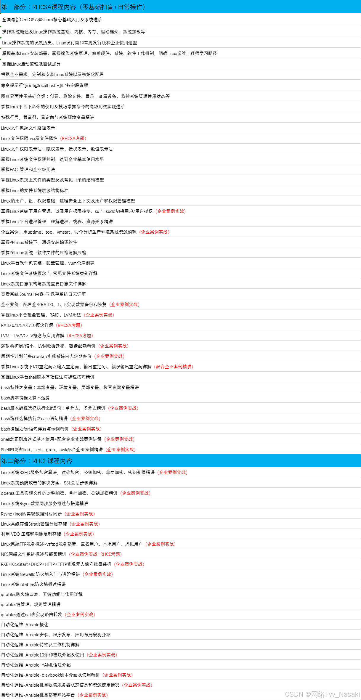 【Linux】记录一下考RHCE的学习过程（一）_rhce自学-CSDN博客