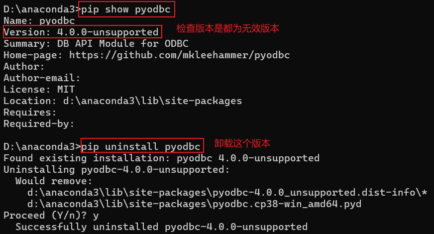 安装numpy或其他包时报错：pip._vendor.packaging.version.InvalidVersion: Invalid version: ‘4.0.0-unsupported ...