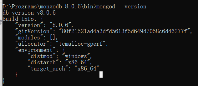 使用 Zip 文件在Windows上安装MongoDB Community_windows 安装zip版本 mongodb8-CSDN博客