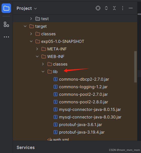 Jakarta EE Maven 创建 的web-inf中无lib_web项目部署后没有lib-CSDN博客