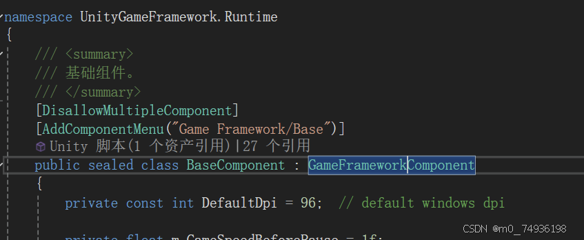 初识GameFrameWork(一)-CSDN博客