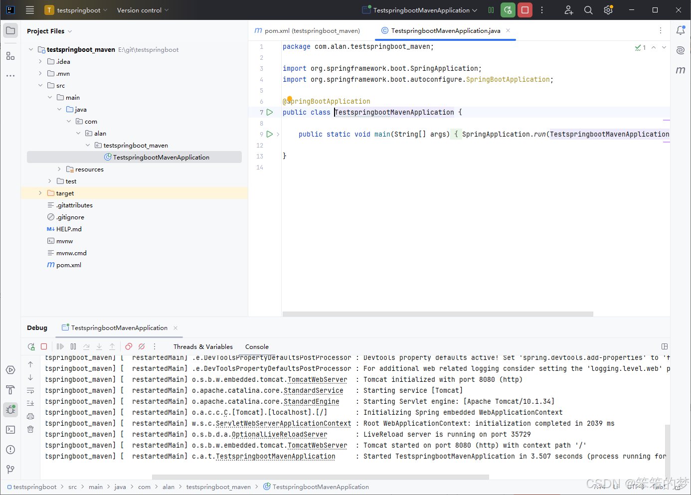 ideas社区版中导入maven项目_idea社区版 maven-CSDN博客