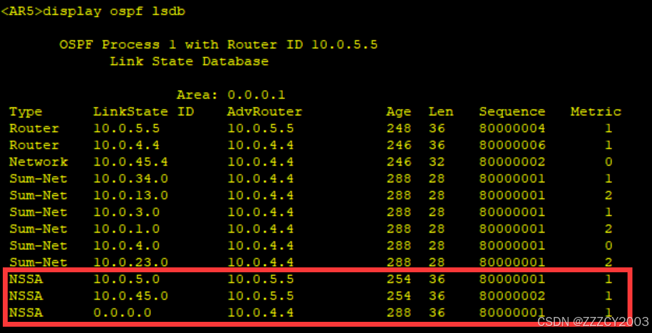 OSPF小实验--Stub区域和NSSA区域_ospfstub区域和nass区域-CSDN博客