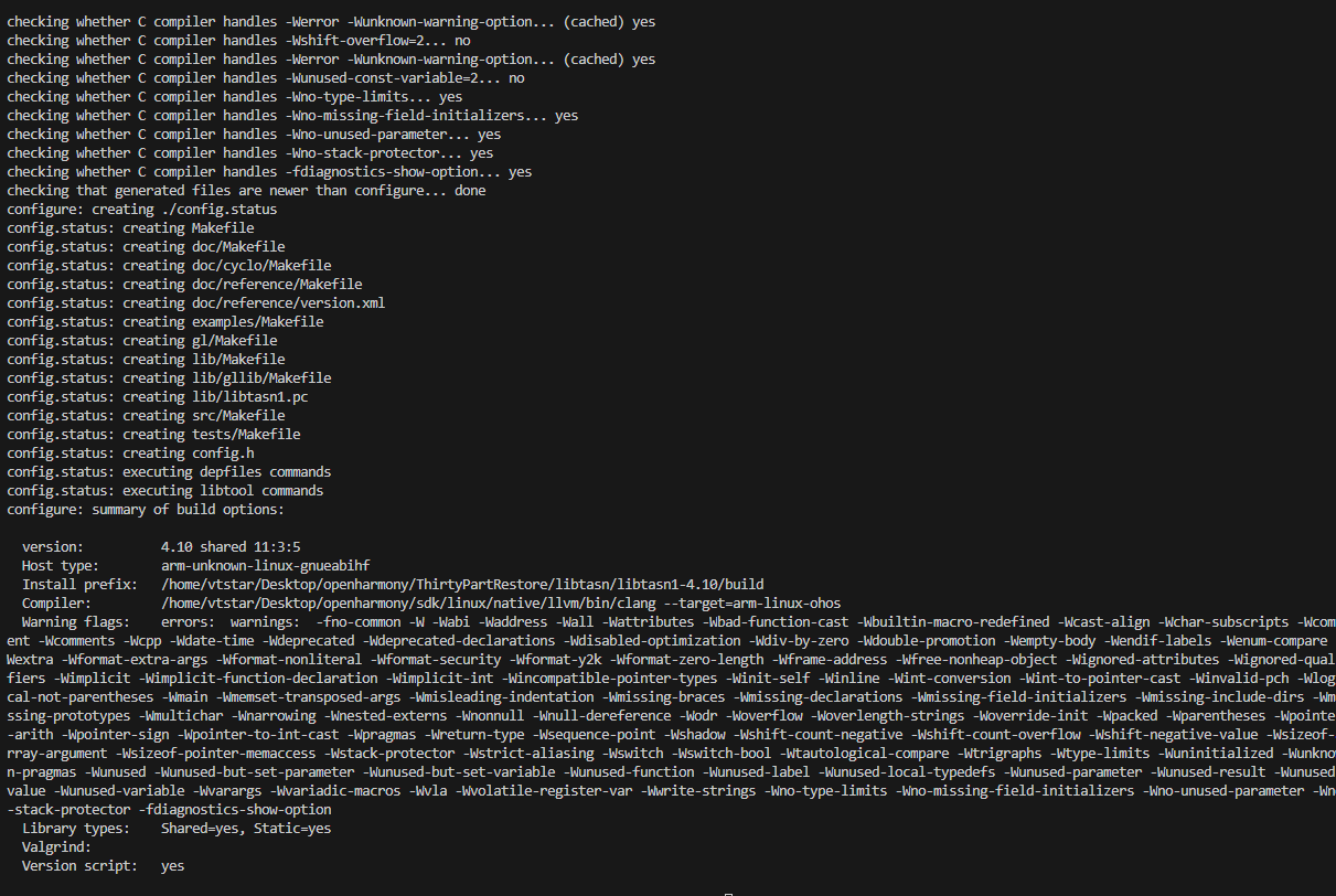 OpenHarmony 开源鸿蒙南向开发——linux下使用make交叉编译第三方库——libtasn1库_libtasn1 编译-CSDN博客