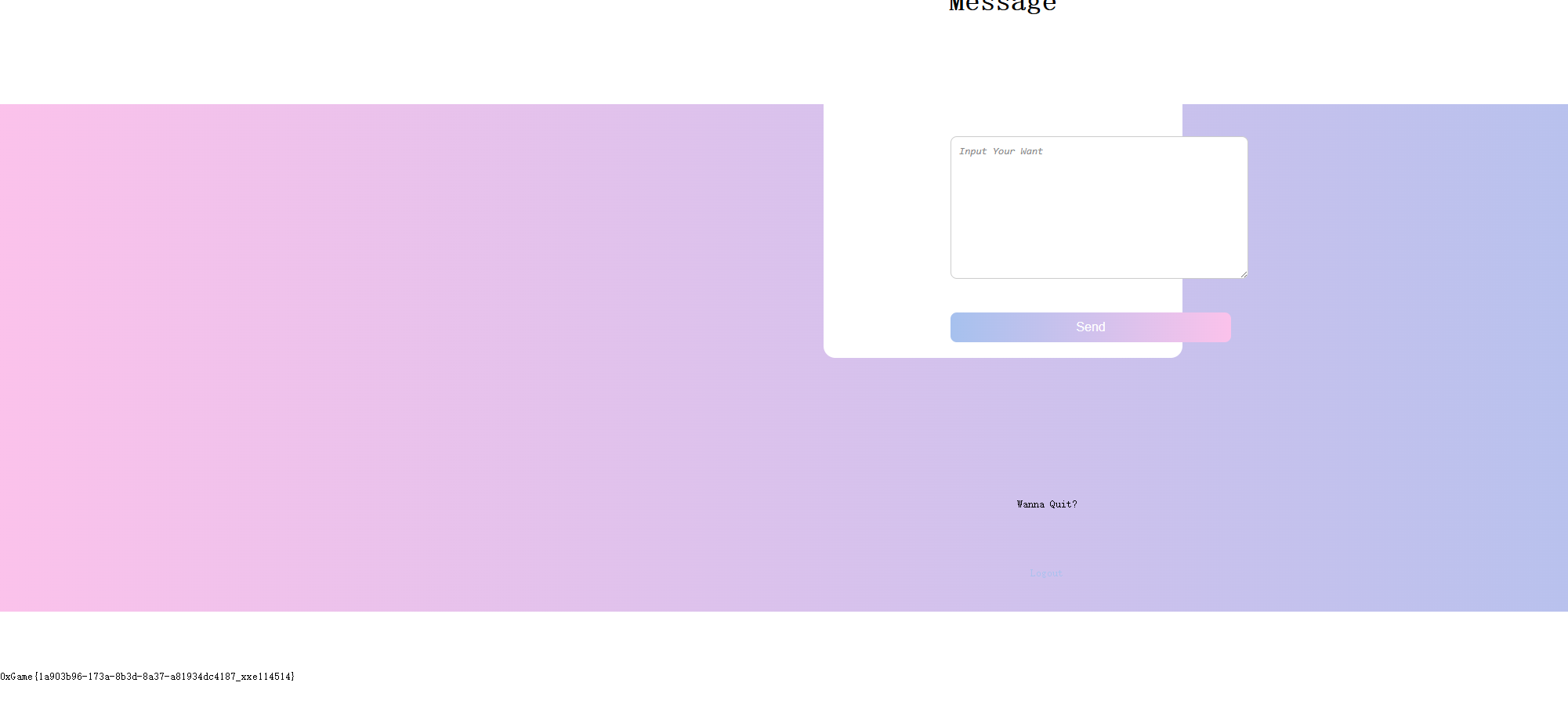 0xGame2025 Week1 wp全(Web+Misc+Reverse+Pwn+Crypto+Osint)_0xgame2025 wp-CSDN博客