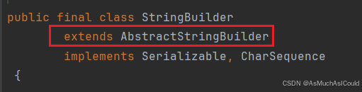 StringBuilder、StringBuffer源码分析-CSDN博客