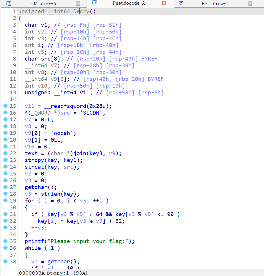 buuctf reverse部分题解（实时更新）_buuctf reverse答案-CSDN博客