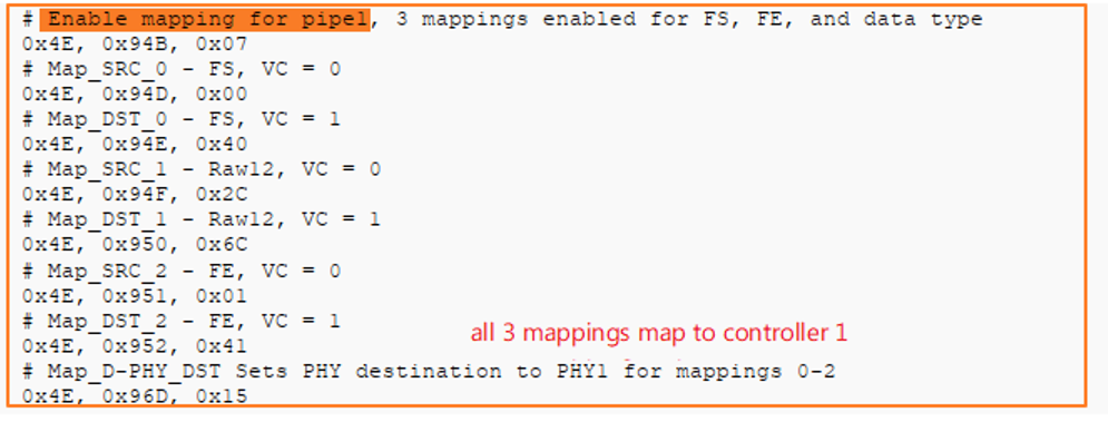 MAX96712内部的pipeline 和PHY/CSI controller的mapping映射关系_max96712数据传输和pipe映射 ...