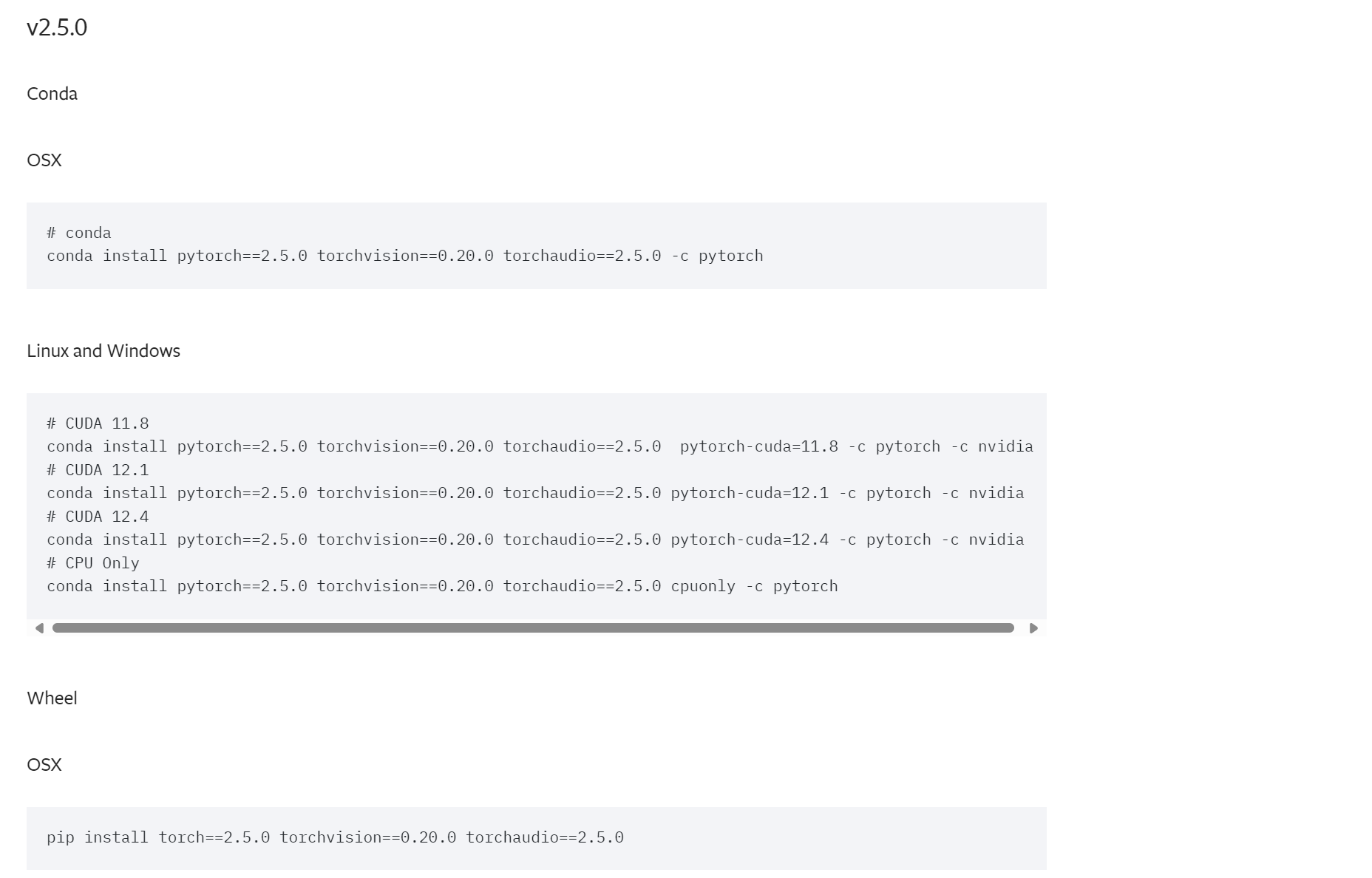 2025年Pytorch-gpu版本安装（各种情况适用自己的安装需求，亲测绝对有效，示例安装torch2.6.0，过程详细面向小白 ...