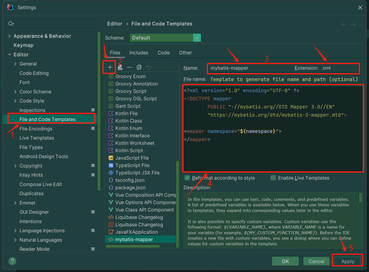 在IDEA中创建Mapper.xml文件模板_mapper.xml模板-CSDN博客