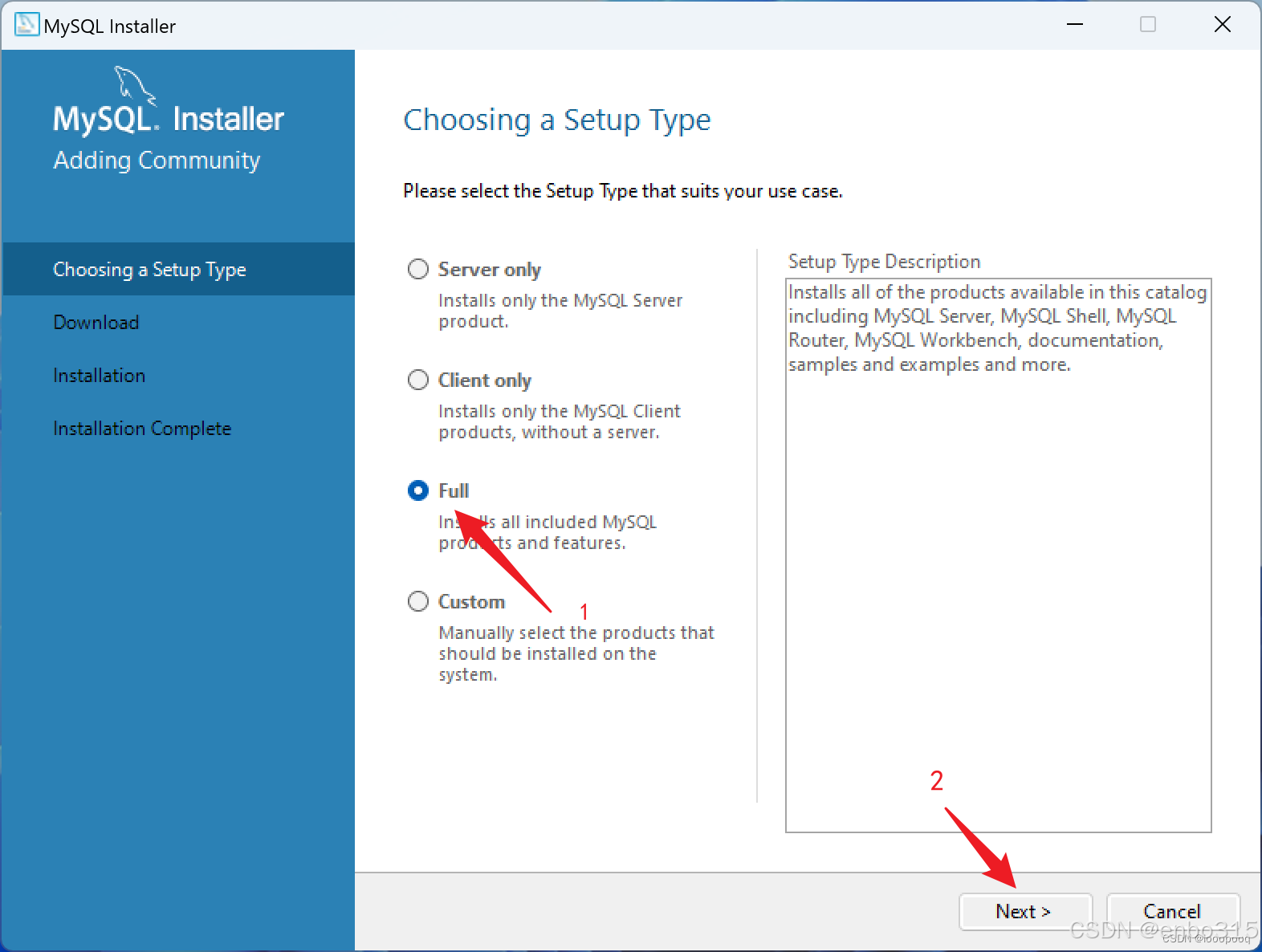 MySQL 8.0.35在Windows 11下的安装配置_win11安装mysql8-CSDN博客