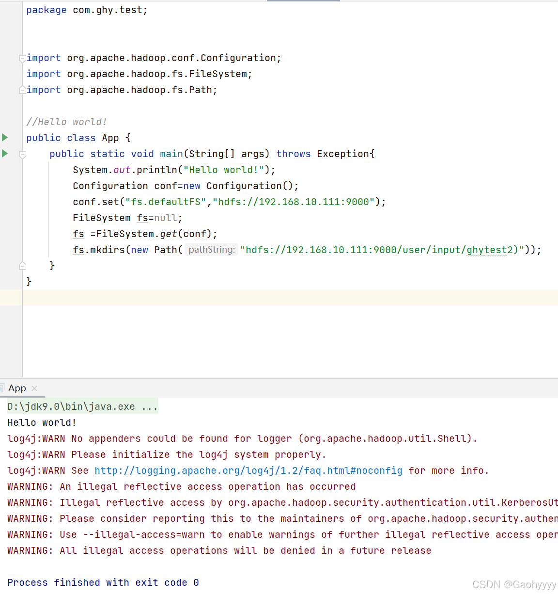 Idea中使用Maven构建HDFS API_idea的maven文件中配置hadoop的core-site.xml和hdfs-site.xml怎-CSDN博客
