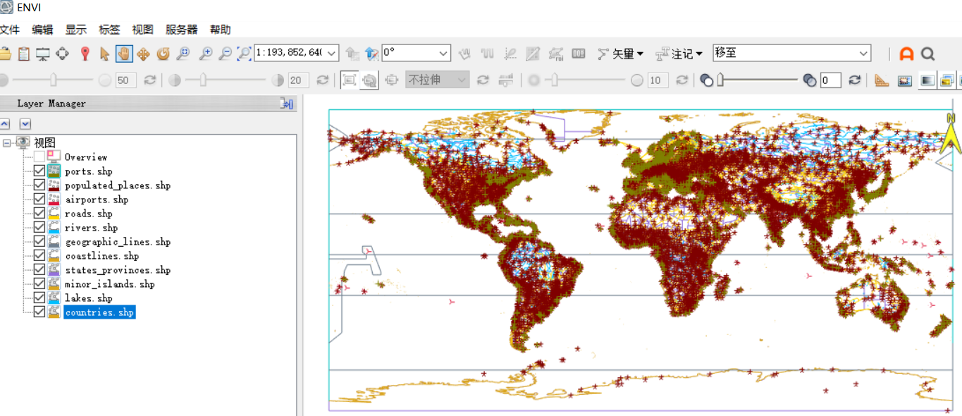 ENVI自带的矢量数据natural_earth_vectors-CSDN博客