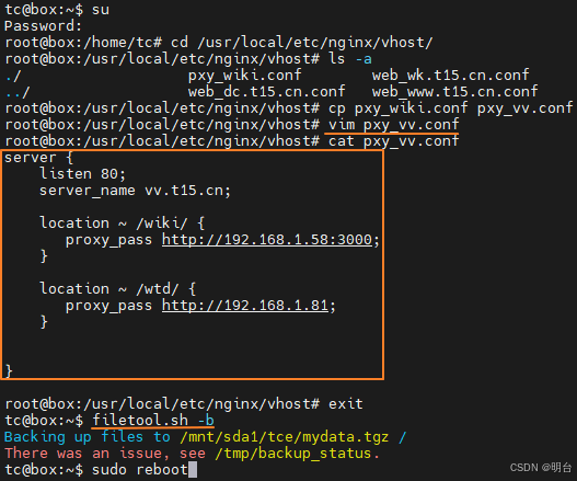 安装Tiny Core Linux 和 部署nginx-CSDN博客