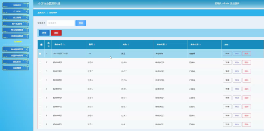 计算机毕业设计springboot小区物业管理系统 基于spring Boot框架的社区物业智能化管理系统设计与实现 Spring Boot驱动下的小区物业综合管理平台开发 Csdn博客
