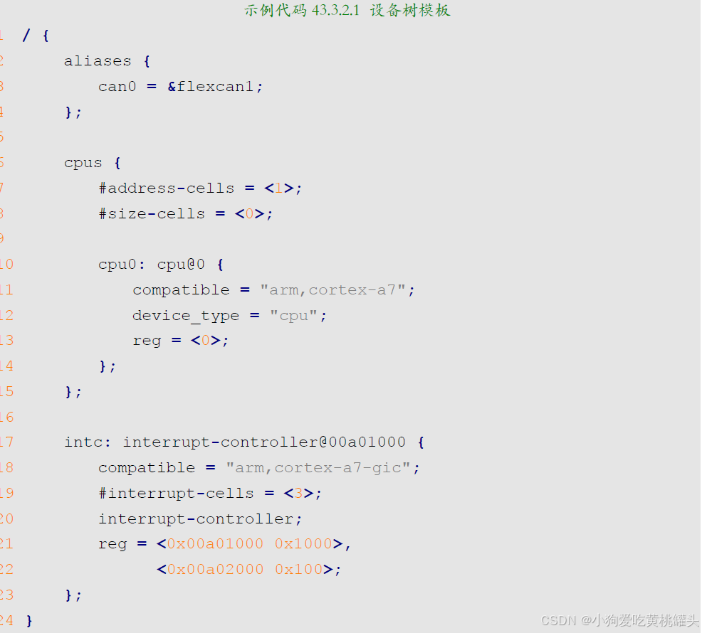正点原子【第四期】Linux之驱动开发学习笔记-4.1 Linux 设备树(DTS)-CSDN博客