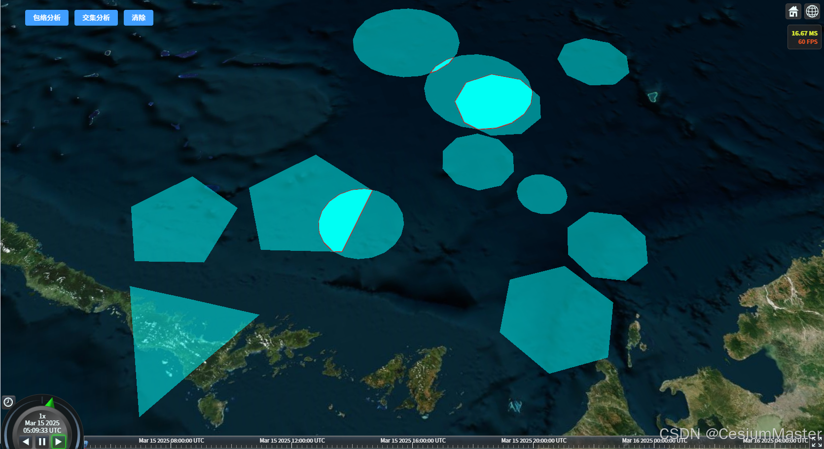 Cesium高级开发教程之五十：交集分析-CSDN专栏
