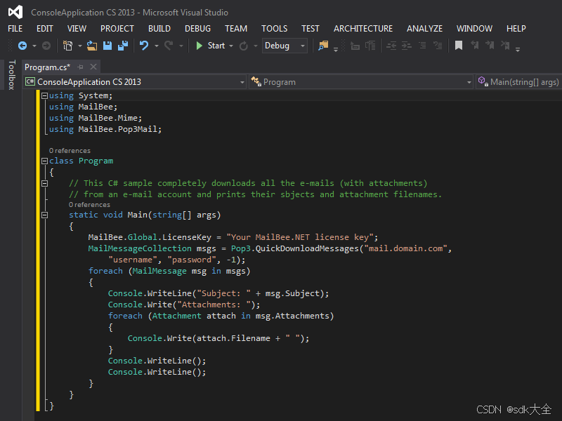 电子邮件 SDK -MailBee.NET 12.5-CSDN博客
